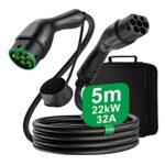 Typ2 Ladekabel 22kW, 32A, 400V, 3 Phasig - typ2-ladekabel.de